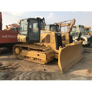 Quality D5K LGP Bulldozer Second Hand CAT C4.4 Engine Two Units Good Condition for sale