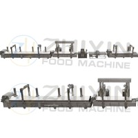 Quality Full Automatic French Fries Production Line 304SUS Potato Chips Making Machine for sale