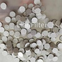 Quality 1.7mm Thick Multilayer Sintered Metal Mesh Filter 2um Pore for sale