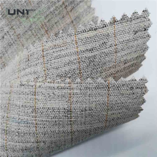 Quality Hair Interlining Fabric with Good Elasticity and Stiff Smooth Handfeeling for Men's Suits - 243 GSM Weight for sale