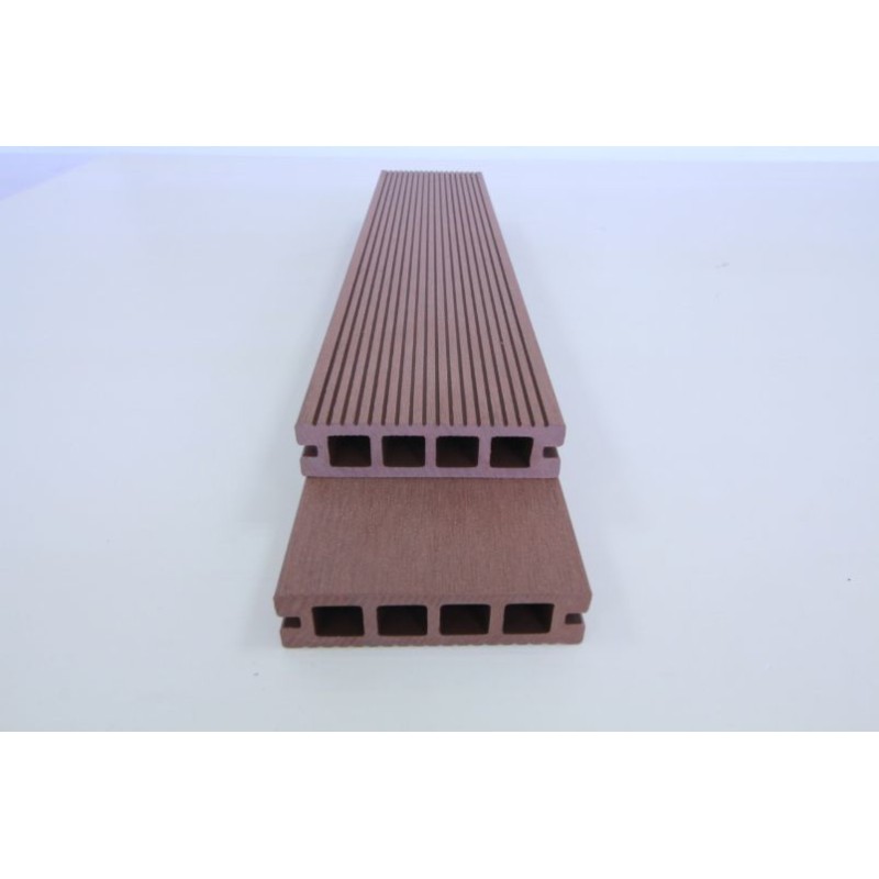 Waterproof Outdoor WPC Decking Fence with Serrated and Brushed