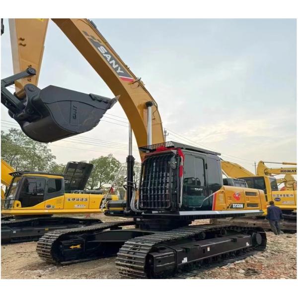 Quality 6 Cylinders Heavy Duty Excavator Grab Shovel Bucket Secondhand Digger for sale