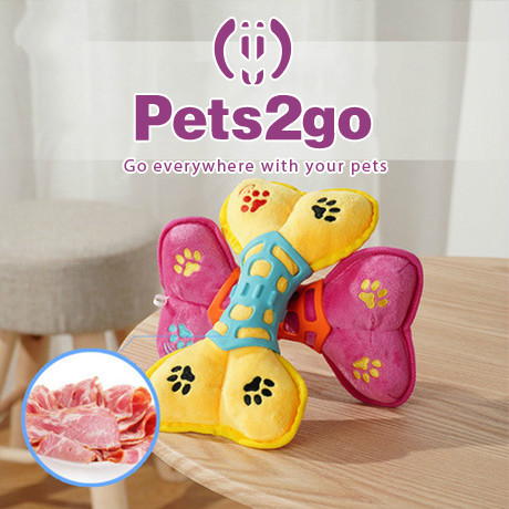 Quality interactive 180x95mm linen Puppy Teething Toys for sale