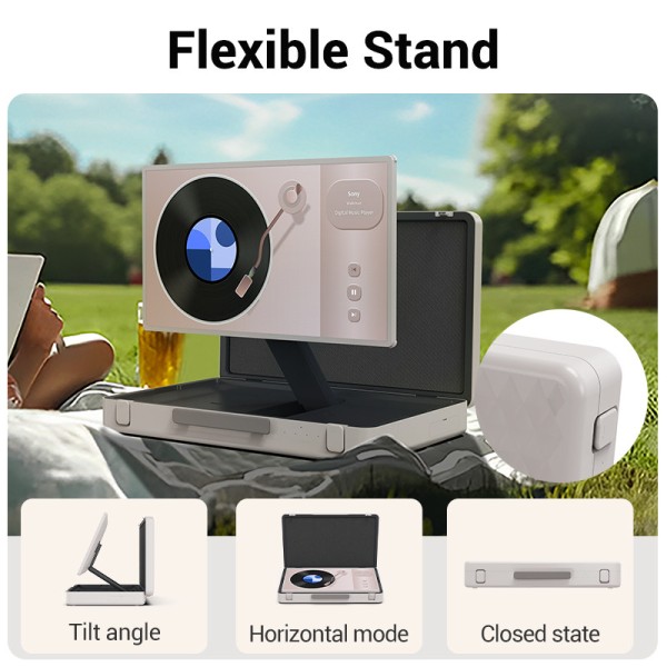 Quality ELC PackGo Smart Tv Wifi Bluetooth 5.2 Smart Tv Portable Two Speakers Android Tablet for sale