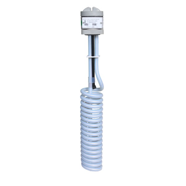 Quality Spiral Single Tube PTFE Immersion Heaters for sale