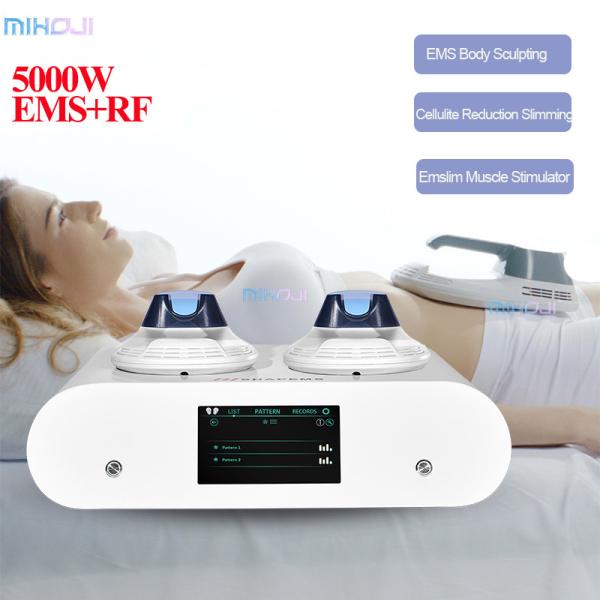 Quality peface 2 Handles EMS Body Slimming Machine 150Hz For Enhanced Muscle for sale