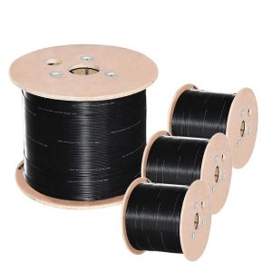Quality Single Core Single Mode G.657A1 Flat Indoor Fiber Optic Cable for sale