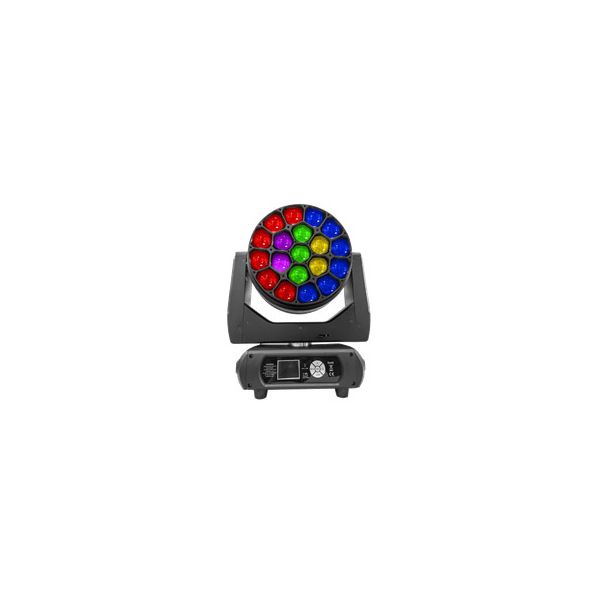 Quality DMX512 Control LED Beam Spot Wash With 19pcs 40W High Power RGBW 4 In 1 LEDs for sale