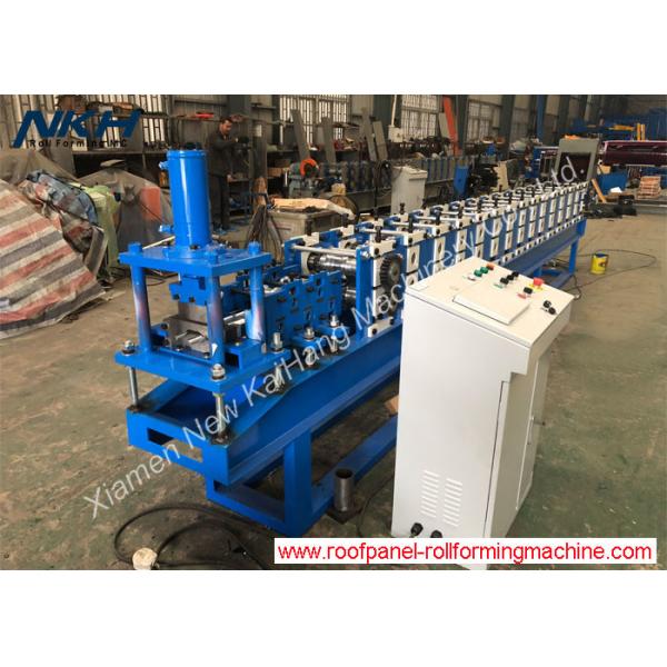 Quality Durable Slat Roll Forming Machine , Steel Rolling Rolling Shutter Making Machine for sale