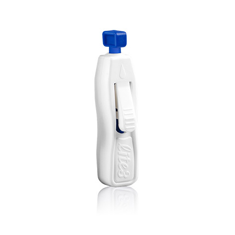 Quality 23G 1.8mm Disposable Safety Lancet Use Painless Lancet Device Button Activated for sale