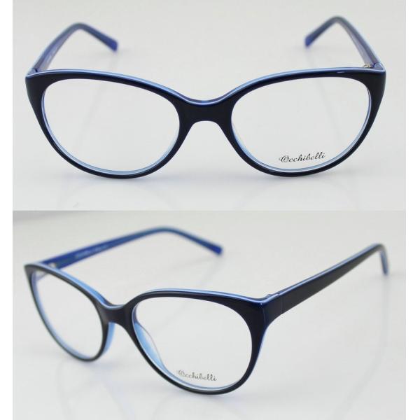 Quality Light Youth Glasses Frames , Acetate Spectacle Frames For Women for sale