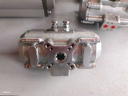 Quality 90 Degree Stainless Steel Pneumatic Actuator Double Action Single Action Control for sale