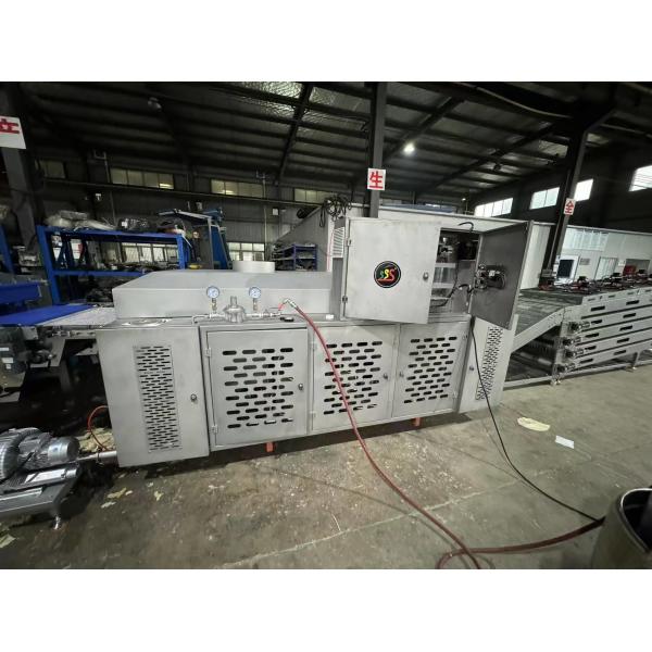 Quality Small Automatic Tortilla Making Machine Gas Oven 1400pcs per hour for sale