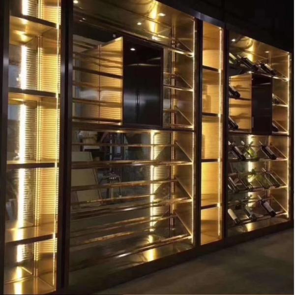 Quality Stainless Steel Wine Cabinet For Wineries Cellars And Villa Basements for sale