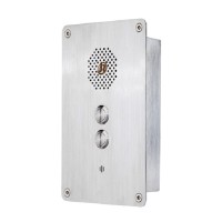 Quality Anti Rust Elevator Emergency Phone Built In Ringer, Flush mounted Lift Help Point for sale
