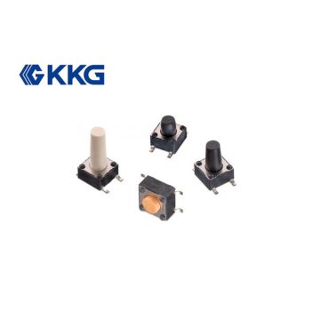 Quality 6x6 Series Tact Switch 4 Pin SPST Push Button Normally Open Tact Switch for sale