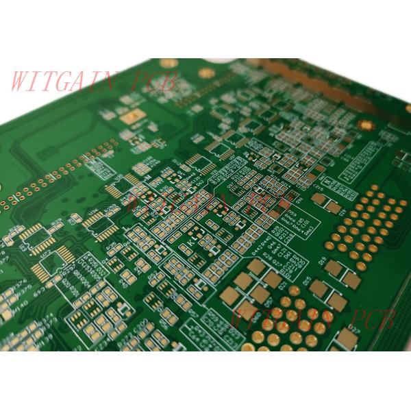 Quality 8 Layer Rigid Flex Printed Circuit Boards 1.6MM Green Solder Mask Immersion Gold for sale