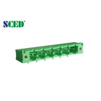 Quality Pitch 7.62mm   Plug - in Terminal Block   300V 18A   Header   Male Sockets    2 - 14P for sale