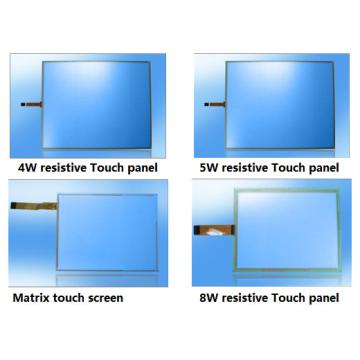 Quality 3H Matrix Touch Screen 4W 5W 8W Resistive Touch screen Panel For Machine for sale