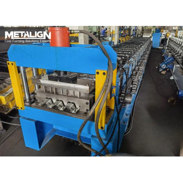 Quality N Deck Roll Forming Machine With Hole Punching 20m/Min Production Speed for sale
