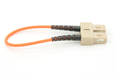 Quality SC Singlemode Fiber Loopback Plug 1000 Times Durability For Telecom Equipment for sale