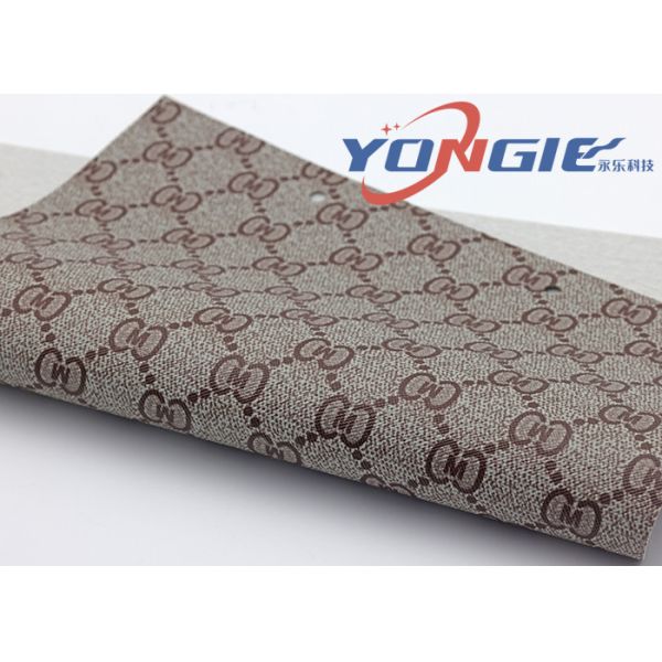 Quality Bags Portable PVC Leather Material Scratch Resistant PVC Synthetic Leather For Carrying for sale