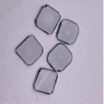 Quality Light or Heavy HPHT Boron Doped Diamond Single Crystal Diamond Plate for for sale