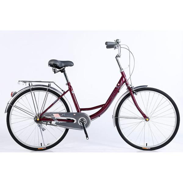 Quality Custom Steel Frame Street Urban City Bike 26 For Women And Men In European Market for sale