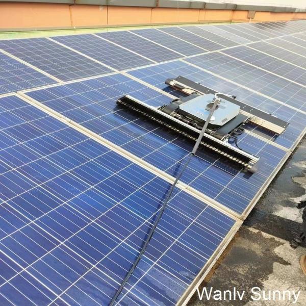 Quality Customized Solar Panel Cleaning Machine with High Pressure Pump and Extended for sale