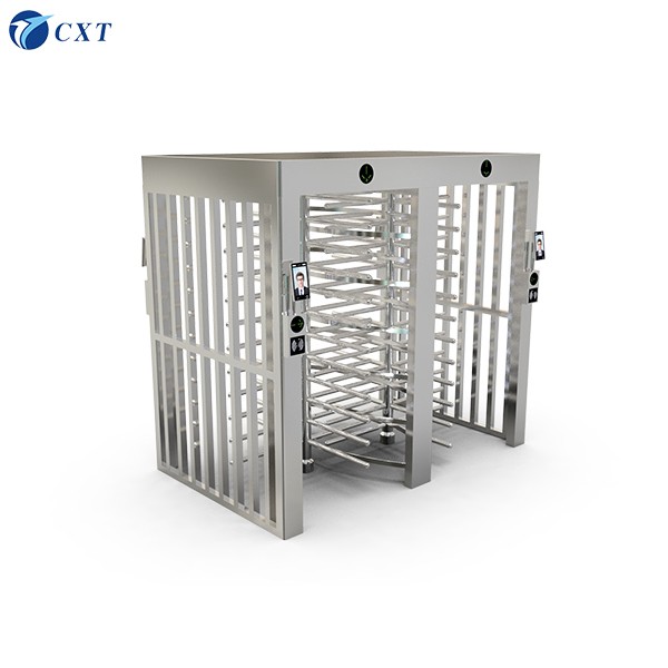 Quality 4045×1500×2300mm Full Height Turnstile with 3 Million Times Life Cycle and Semi-Auto Mode for Secure Access Control for sale