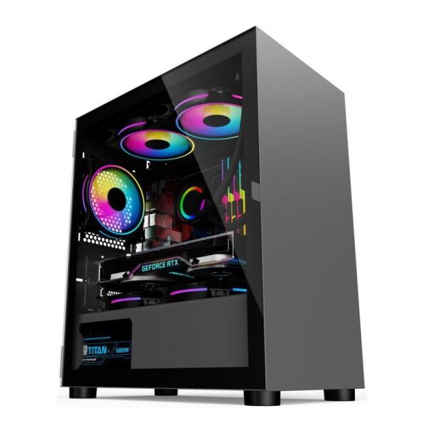 Quality Artshow Computer Case - Cool and Clean Designed, Integrated Stamping Steel Front for sale