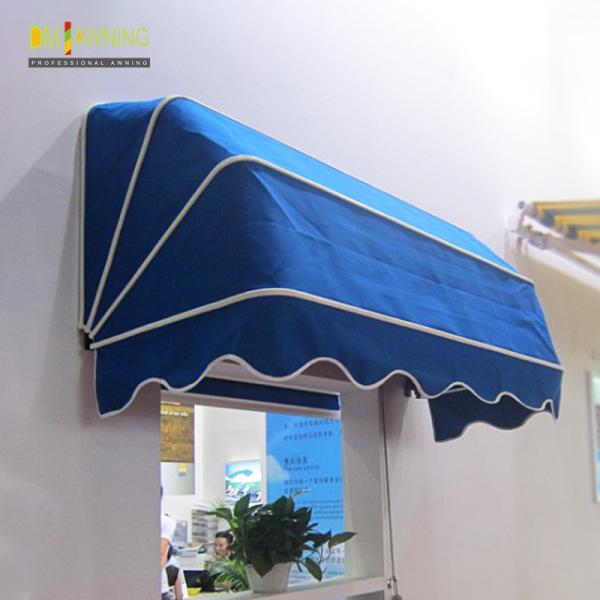 Quality Anti UV Aluminum French Style Awnings Waterproof Folding Dutch Canopies for sale