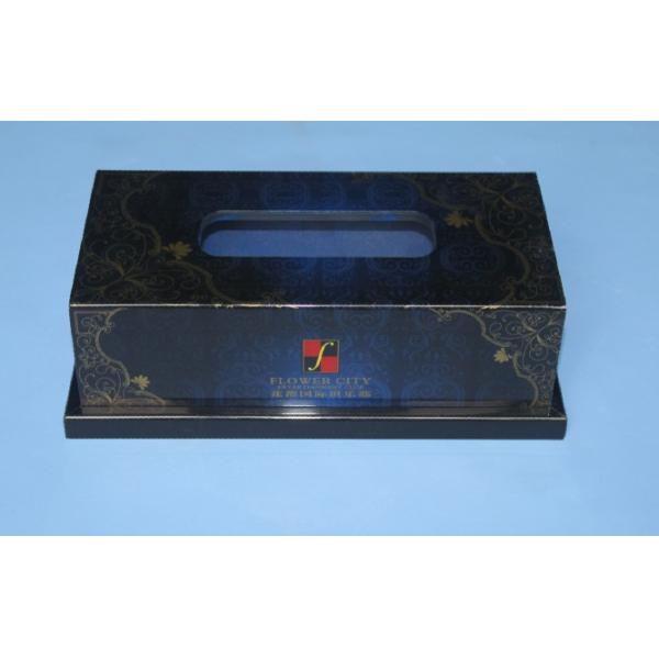 Quality Elegant Design Hotel Acrylic Boxes With Customer's Logo for sale