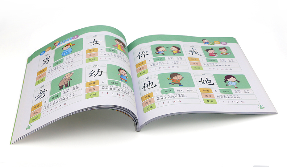 children's learn to read book printing