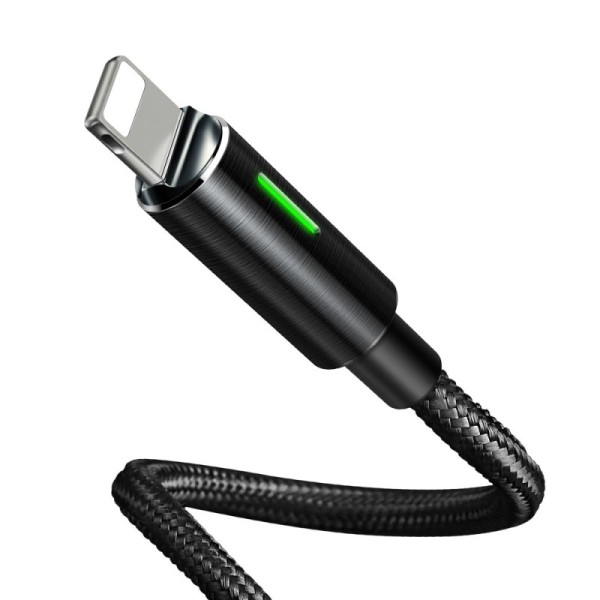 Quality Auto Cut Off Nylon Quick Charging Cable Smart Disconnect Intelligent USB Date for sale