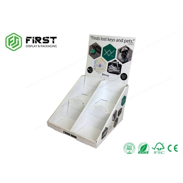 Quality Customized CMYK 4C Offset Printing Foldable Cardboard Counter Display Boxes for sale