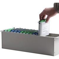 Quality 1x2 1x4 1x8 16 Slots Fiber Optical PLC LGX Splitter Chassis for 3U 19" Rack for sale