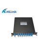 china LGX Box 8Channels (1270-1410nm) Single Fiber CWDM Mux Demux LC/UPC Connector