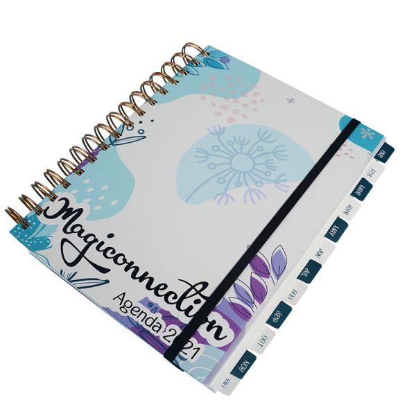 Quality Custom Journal Hardcover Notebook Printing Matt Lamination And Spot UV for sale