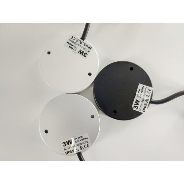 Quality 5W 3W Surface Mounted LED ceiling spotlights IP65 For Cabinet Lighting 240Vac for sale