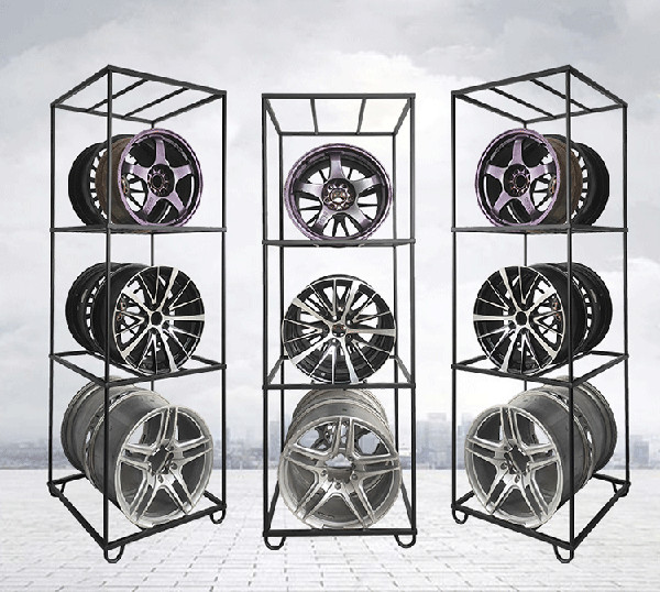 Quality 2170mm Height Car Accessories Display Rack for sale