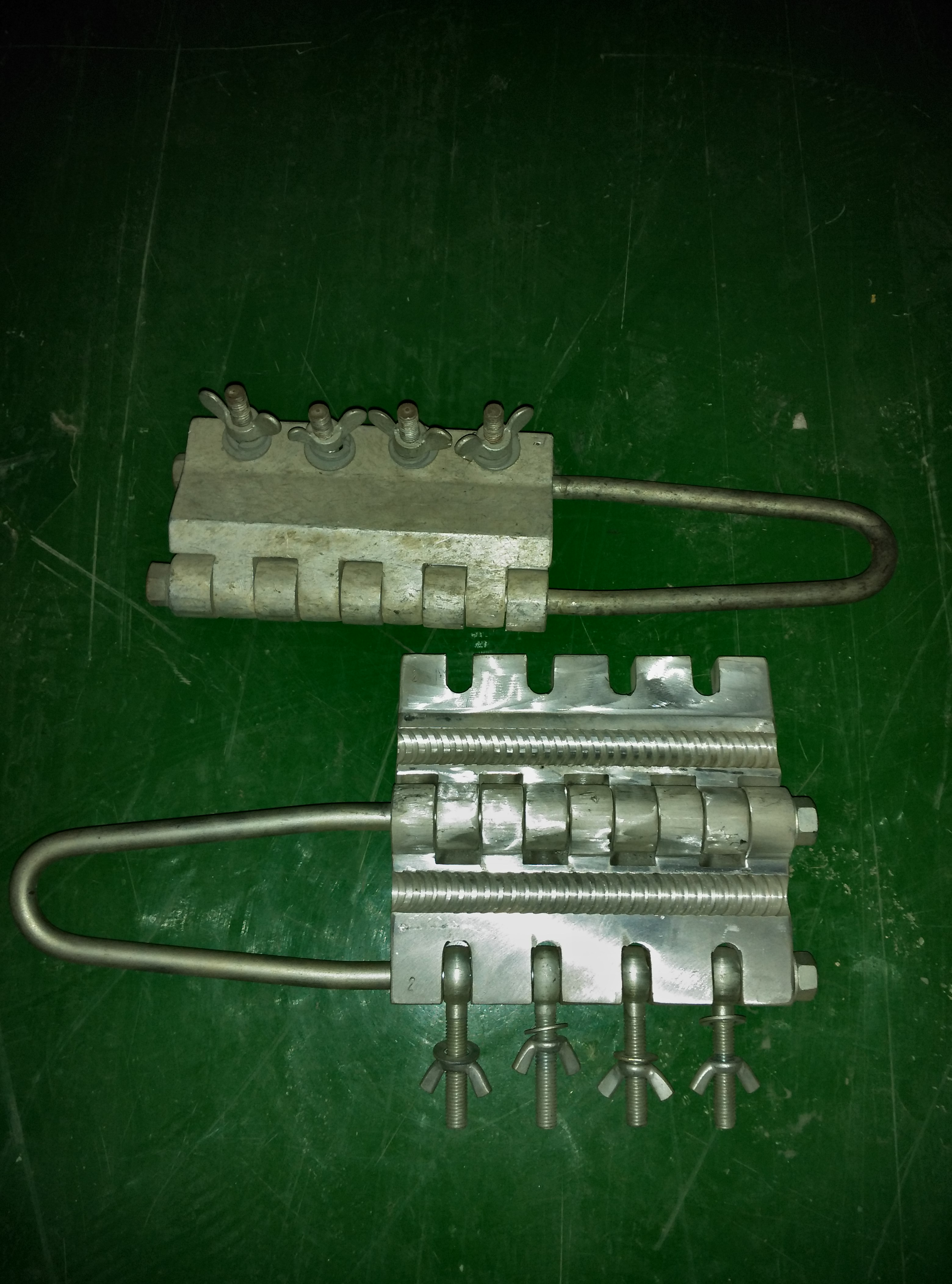 Bolt Type Anti Twist Steel Rope Gripper Stringing Conductor Come Along ...