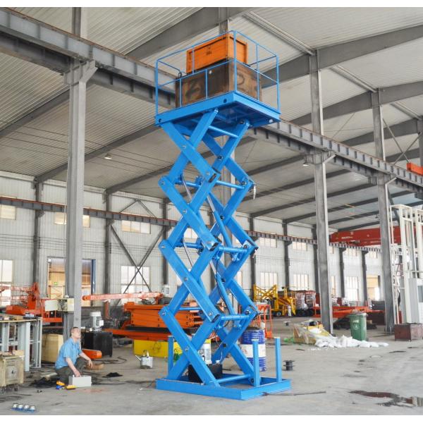 Quality Warehouse / Factory / Garage Stationary Hydraulic Scissor Lift for sale