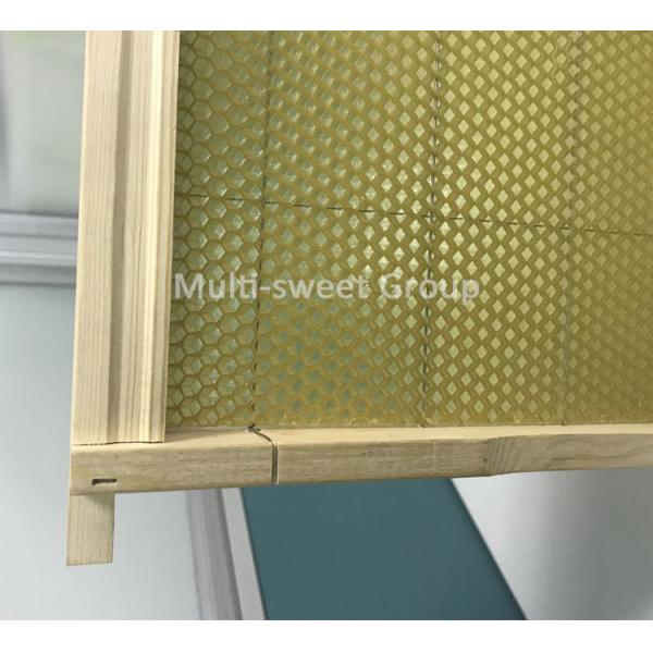 Quality Beekeeping 483*448*159mm Honey Bee Frames With Wax Foundation for sale