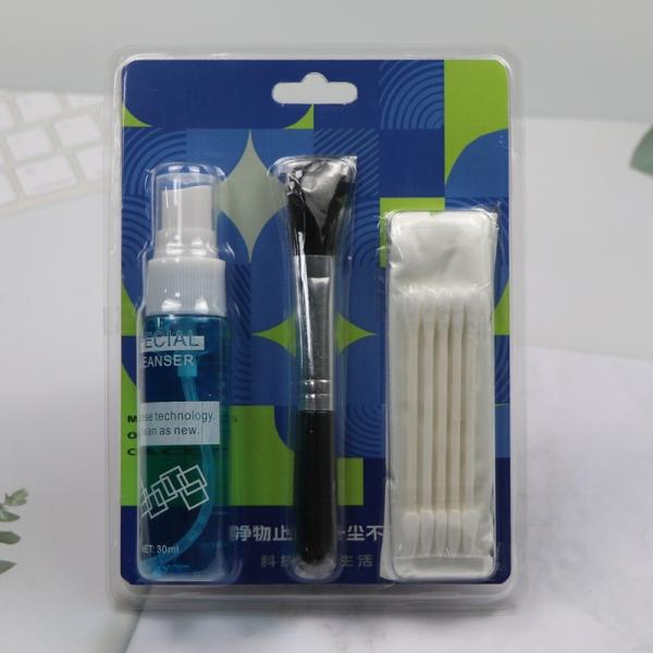 Quality 4 In 1 Lint Free Screen Cotton Bud Computer Cleaning Kit With Liquid for sale