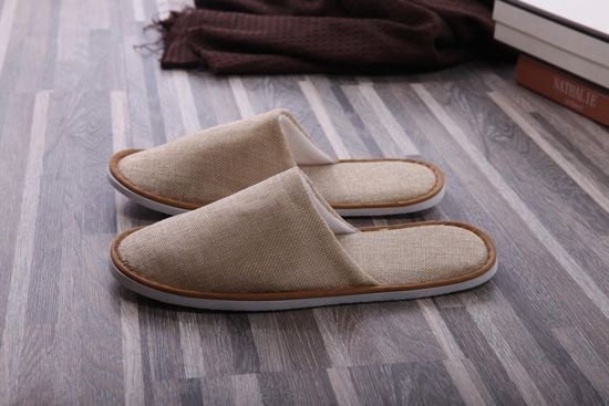 Quality Embroidery Logo Slipper for Hotel Indoor Use Slipper for sale