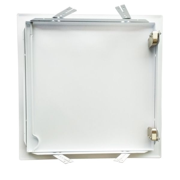 Quality Removable Hinged Type Steel Access Panel With Slotted Lock for sale
