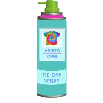 Quality Water Based Soft Fabric Spray Paint Tie Dye Ink 200ml/ Can for sale