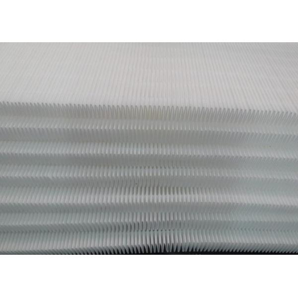 Quality Glass Wool Pulp Washable Hepa Filter Fabric 280-800L/m2.s Ultra thin for sale