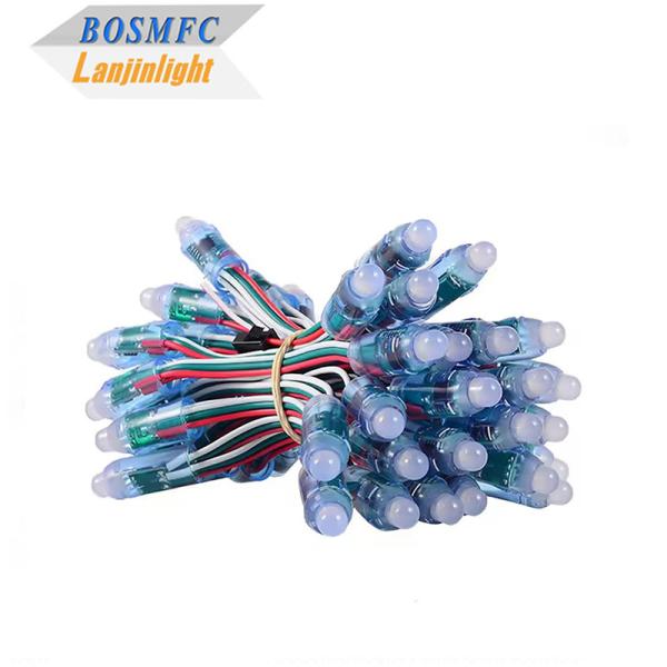 Quality Factory Wholesale WS2811 Dream Color RGB IC 12V LED Pixel Sting Lights Advert for sale